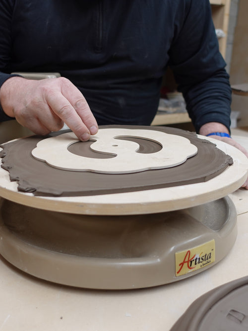 How to Precut a Slab using a Rim Template – GR Pottery Forms