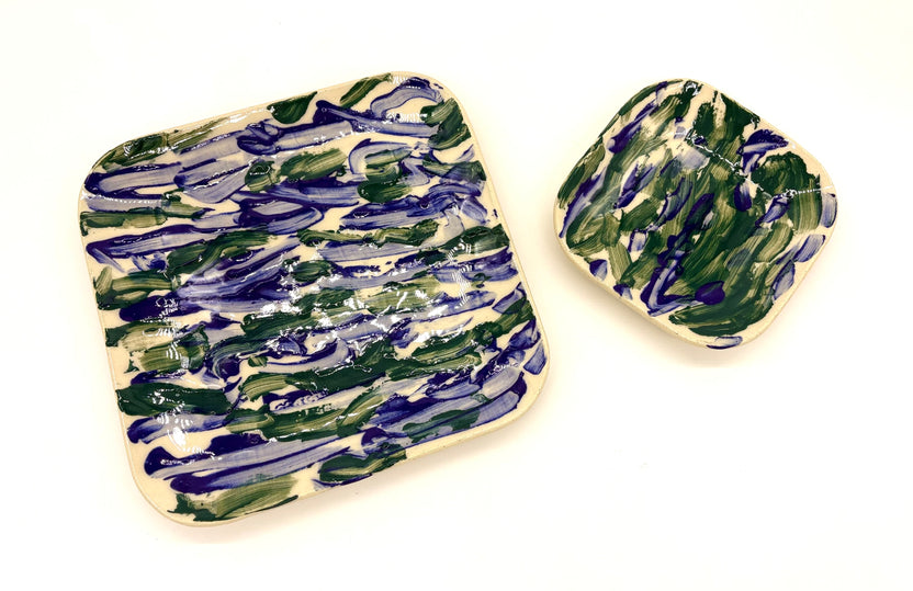 Making RD2 Square Dinner Plates – GR Pottery Forms