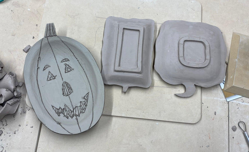 How to Make Pumpkin Plates – GR Pottery Forms
