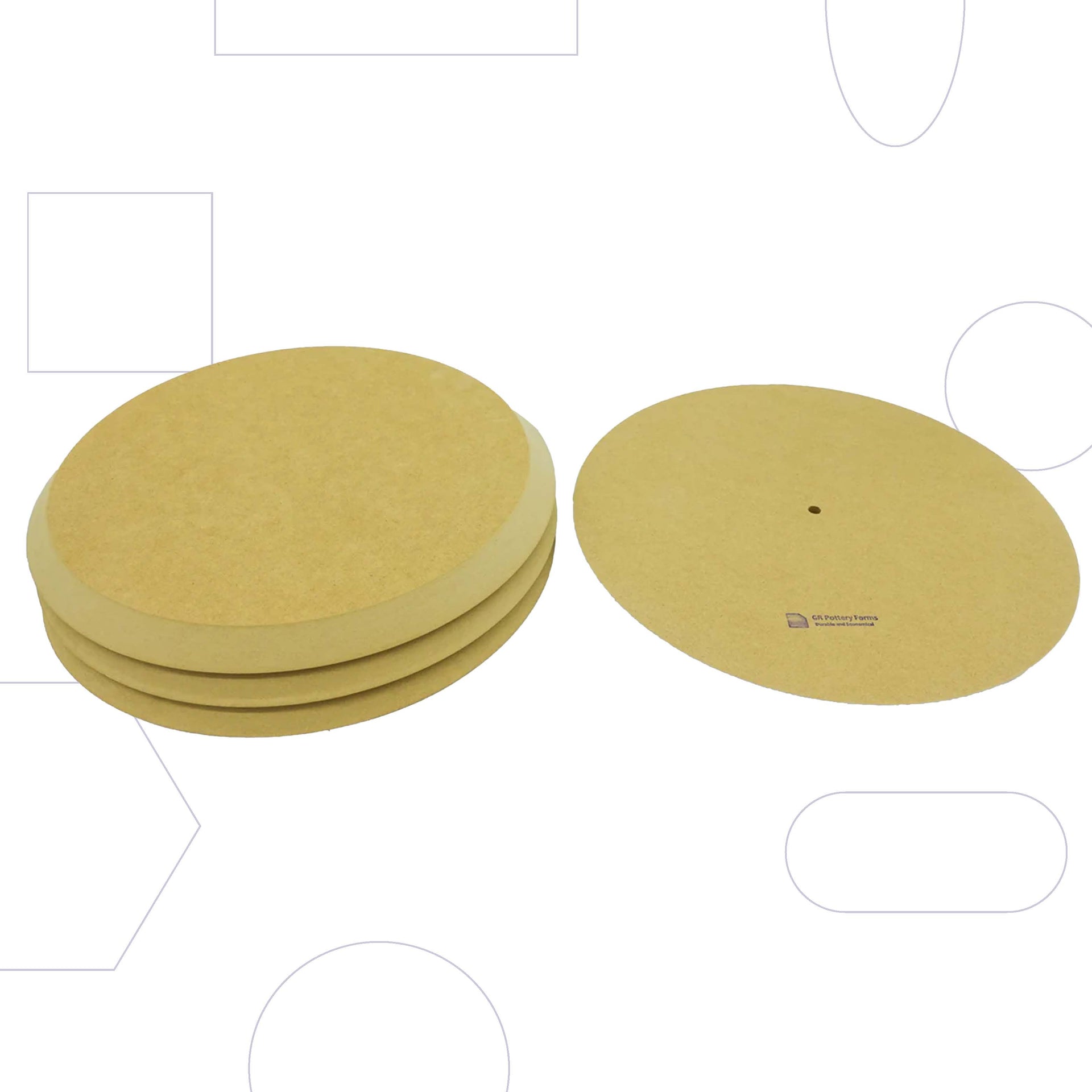 OG Round - 14" (4 Pack) – GR Pottery Forms