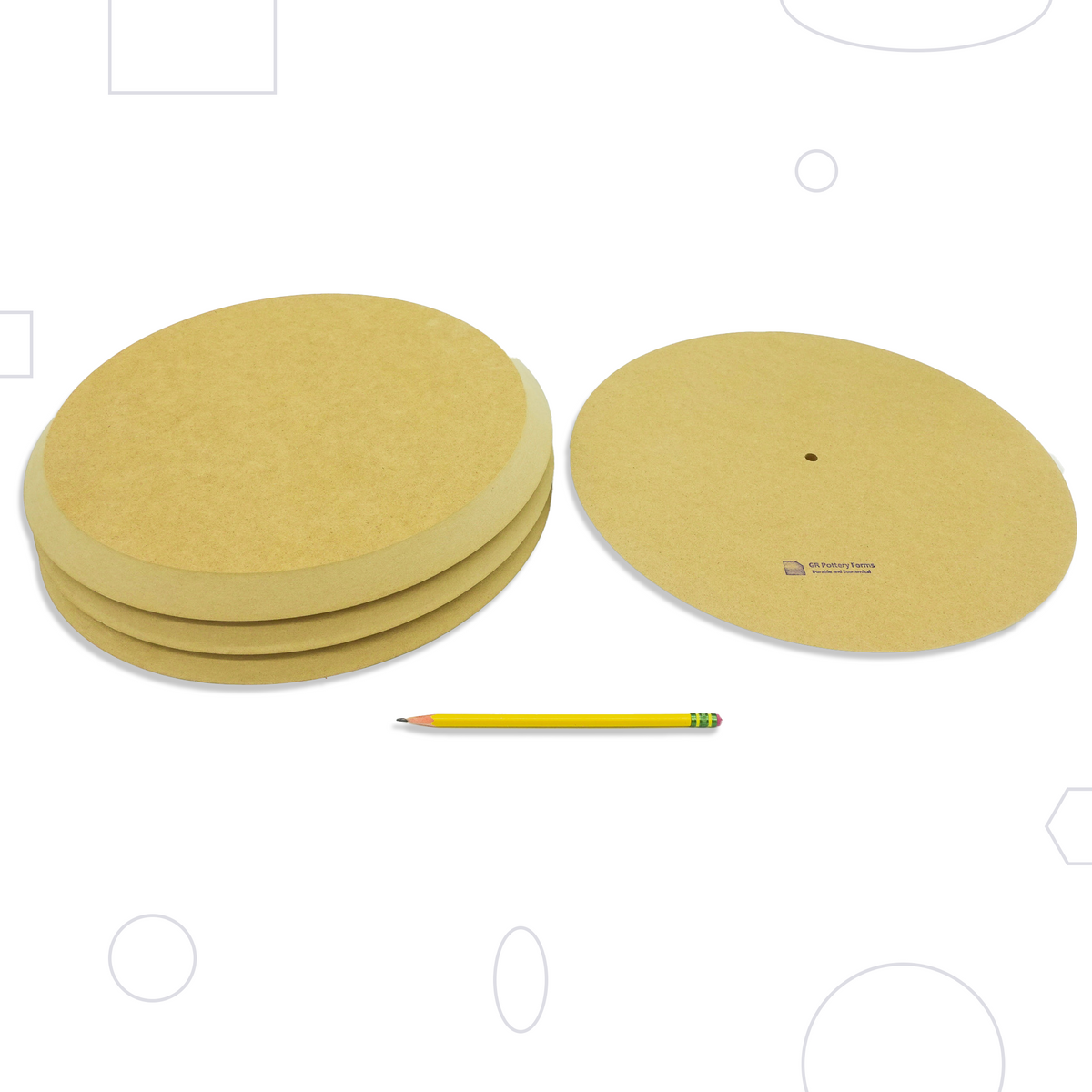 OG Round - 14" (4 Pack) — GR Pottery Forms