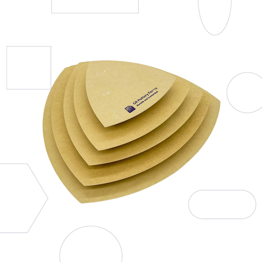 OG Spherical Triangle - Stack Pack (5 piece) – GR Pottery Forms