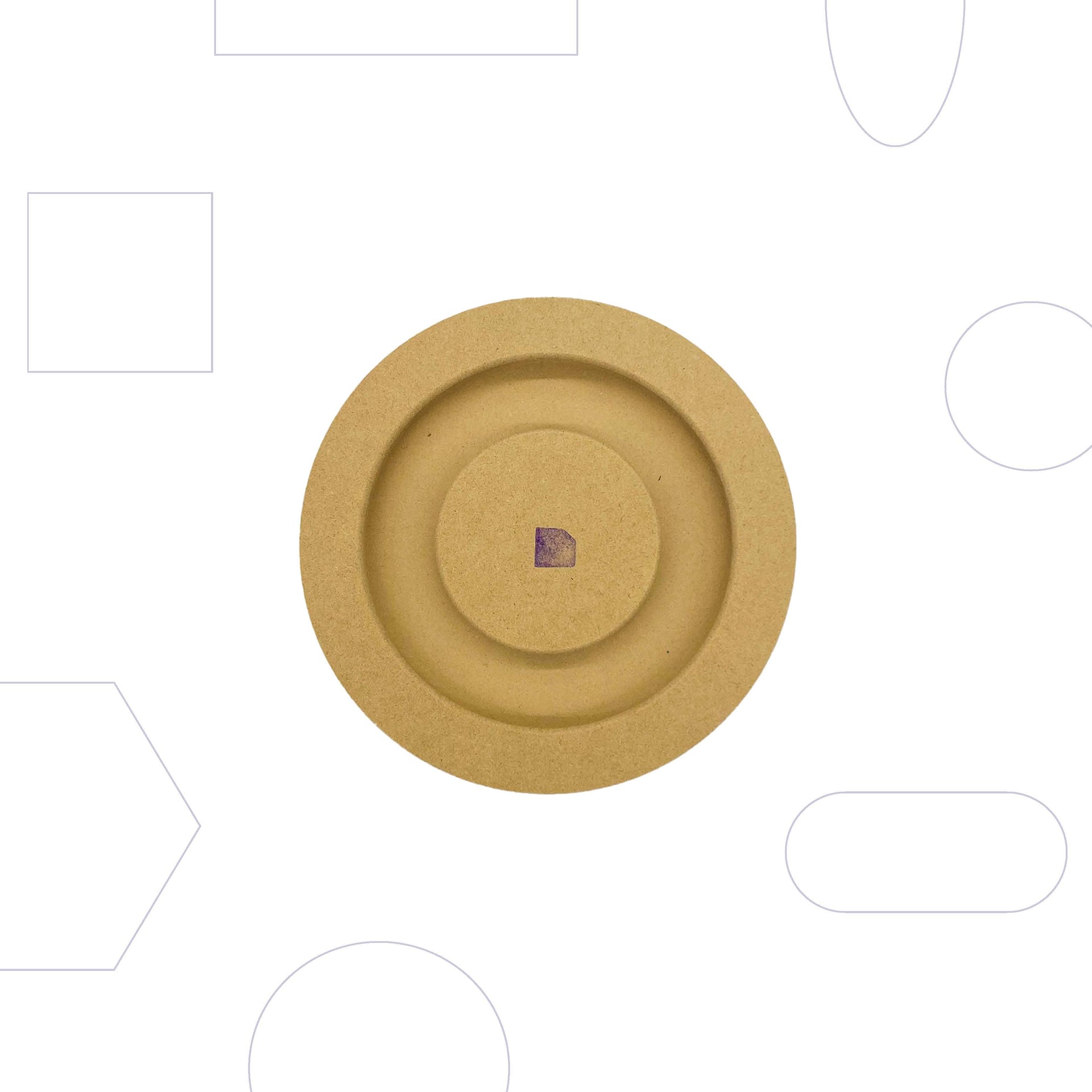 Wallie Round - 6" – GR Pottery Forms