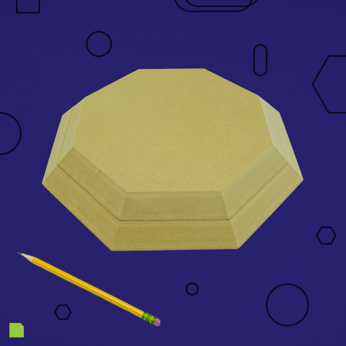 OG Octagon Pie Plate (2 Piece) – GR Pottery Forms