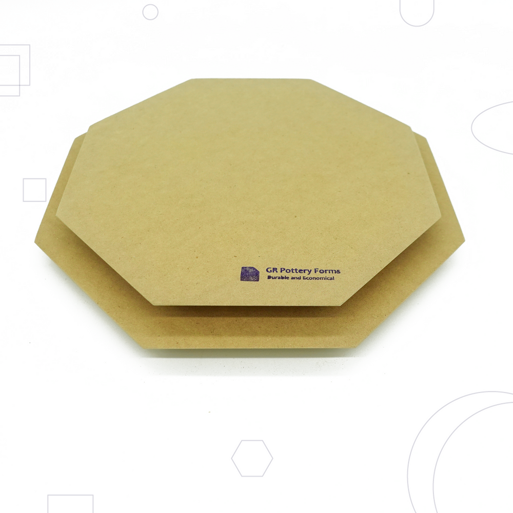 OG Octagon Pie Plate (2 Piece) – GR Pottery Forms