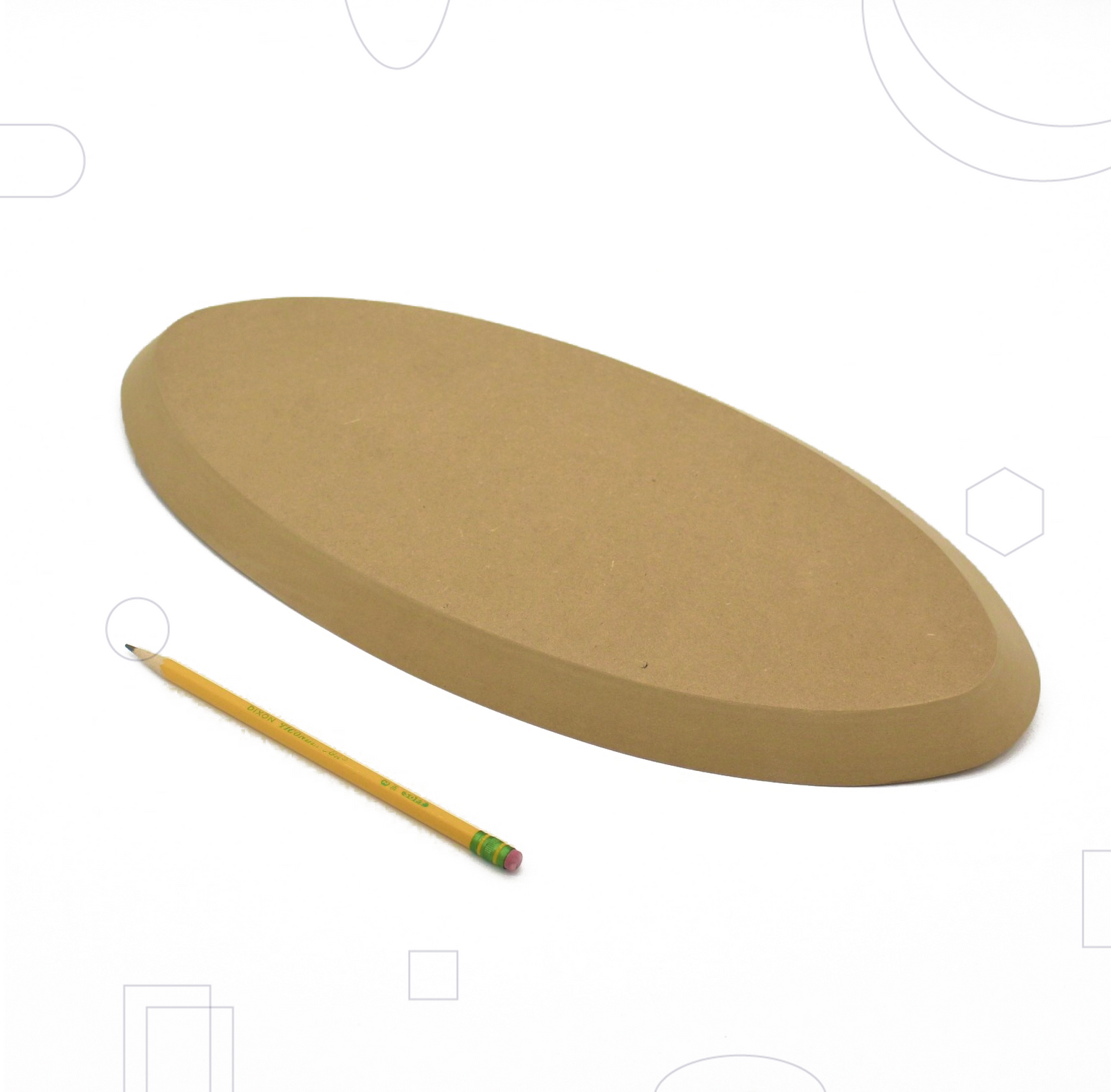 GR Pottery Forms - Oval