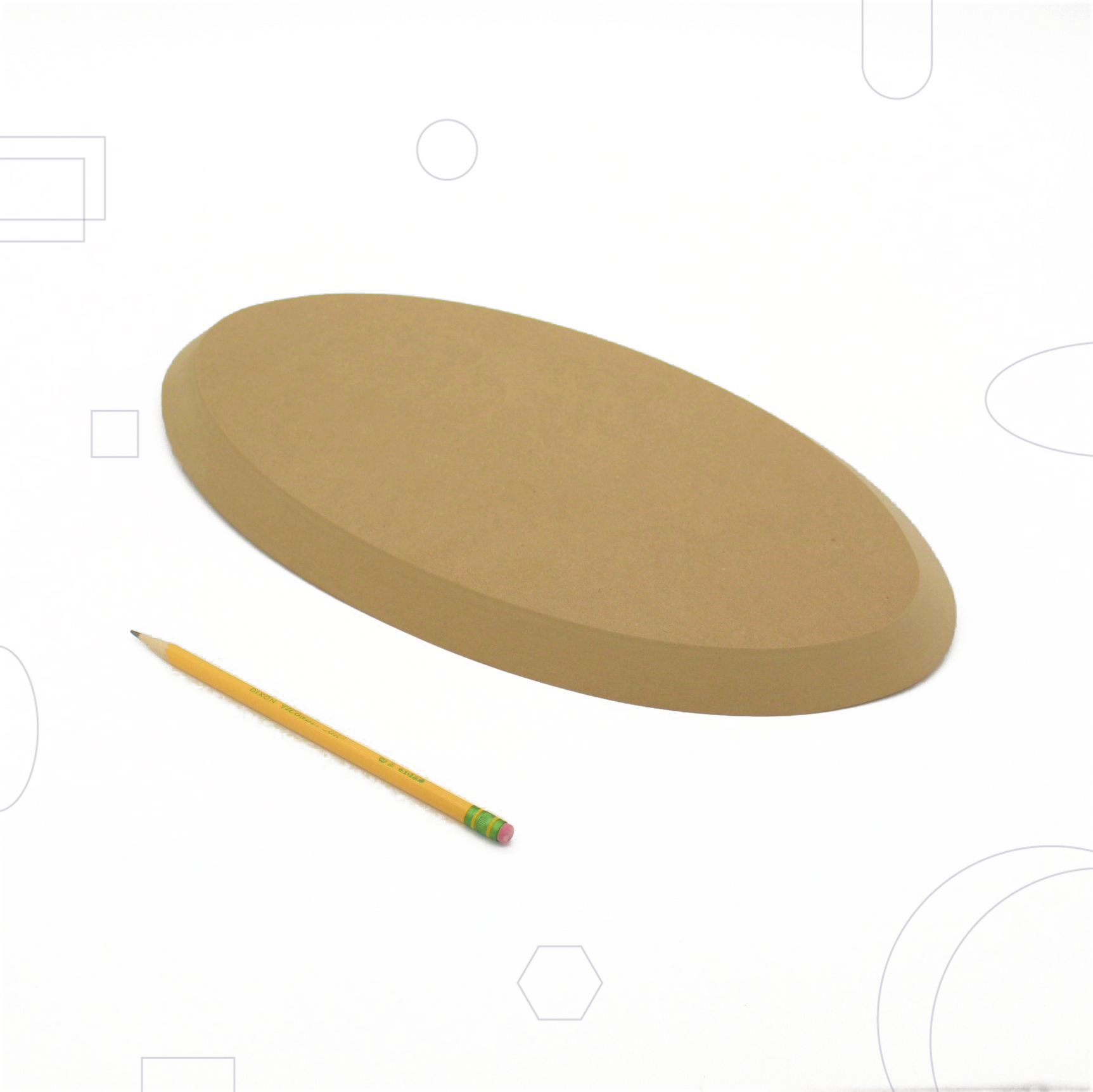 GR Pottery Forms - Oval